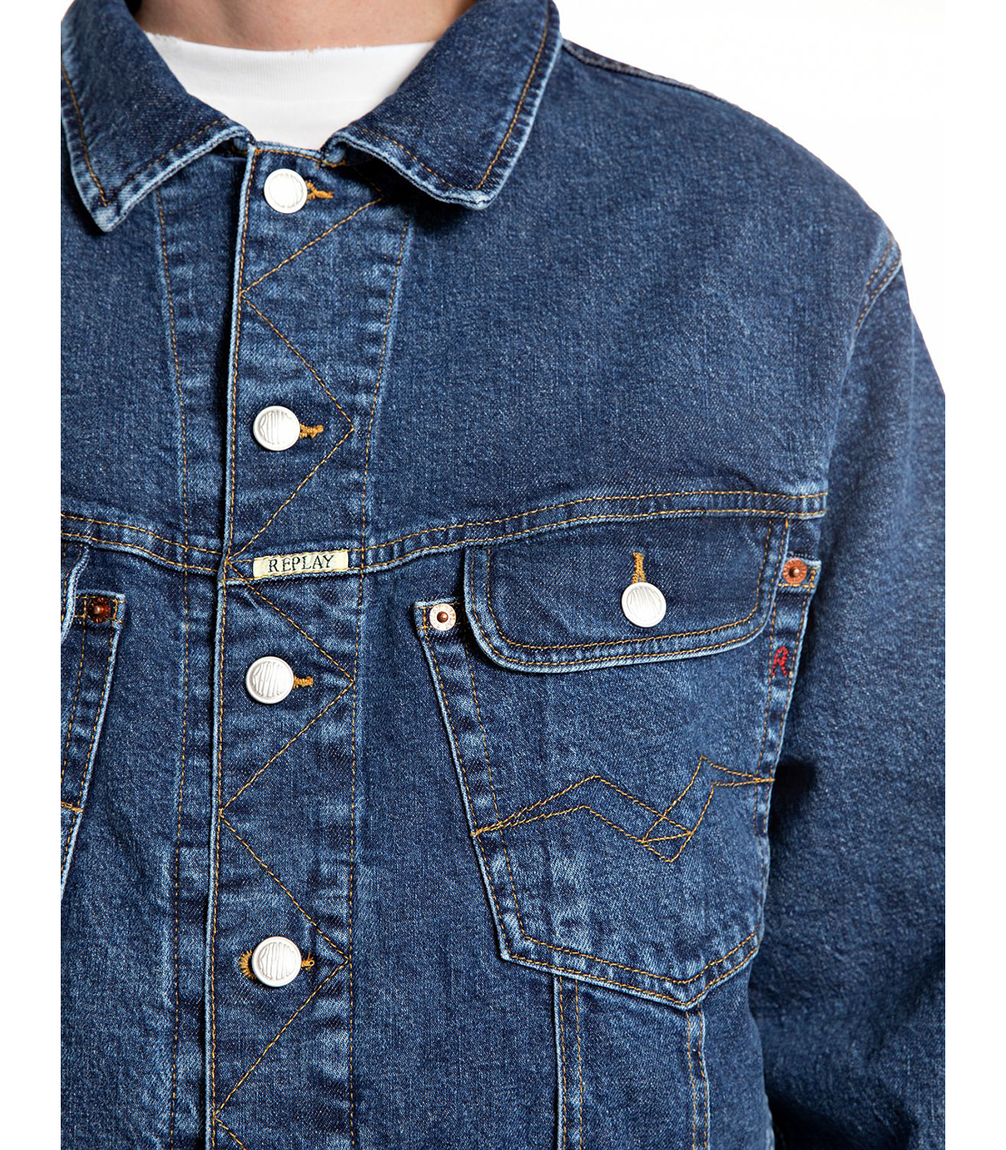 9 ZERO 1 コンフォートデニムジャケット｜REPLAY リプレイ公式通販サイト